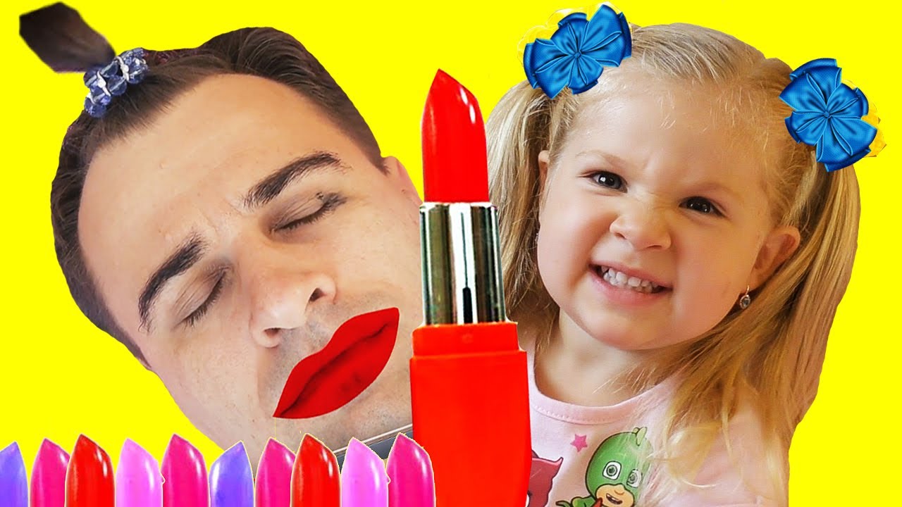 Bad BABY Daddy crying! Little Babies Learn Colors with Color Lipstick ... Bad BABY Daddy crying! Little Babies Learn Colors with Color Lipstick ...