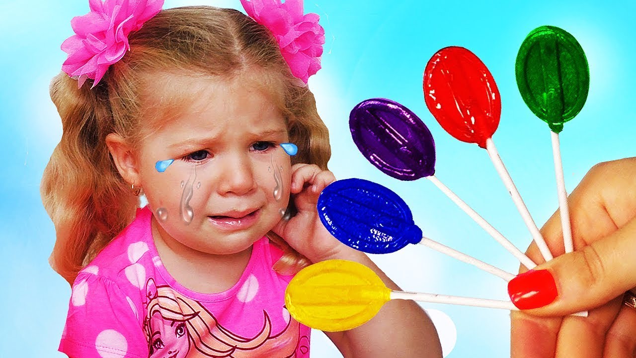 Bad baby with tantrum and crying for lollipops Little Babies learn ... Bad baby with tantrum and crying for lollipops Little Babies learn ...
